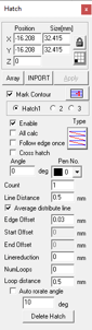 Matching EZCAD2 Hatch Settings in LightBurn