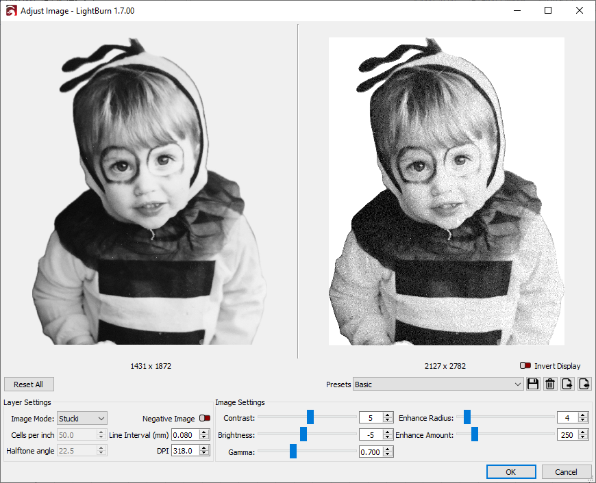 Adjust Image Settings in LightBurn: A Quick Reference Guide