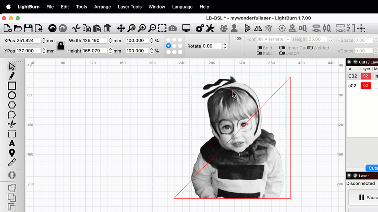 Mastering the Cut Shapes Tool in LightBurn