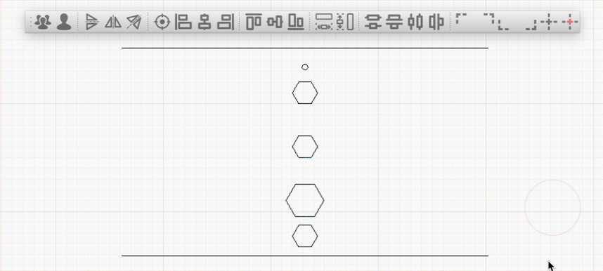 Using the Distribute and Move Together Tools in LightBurn