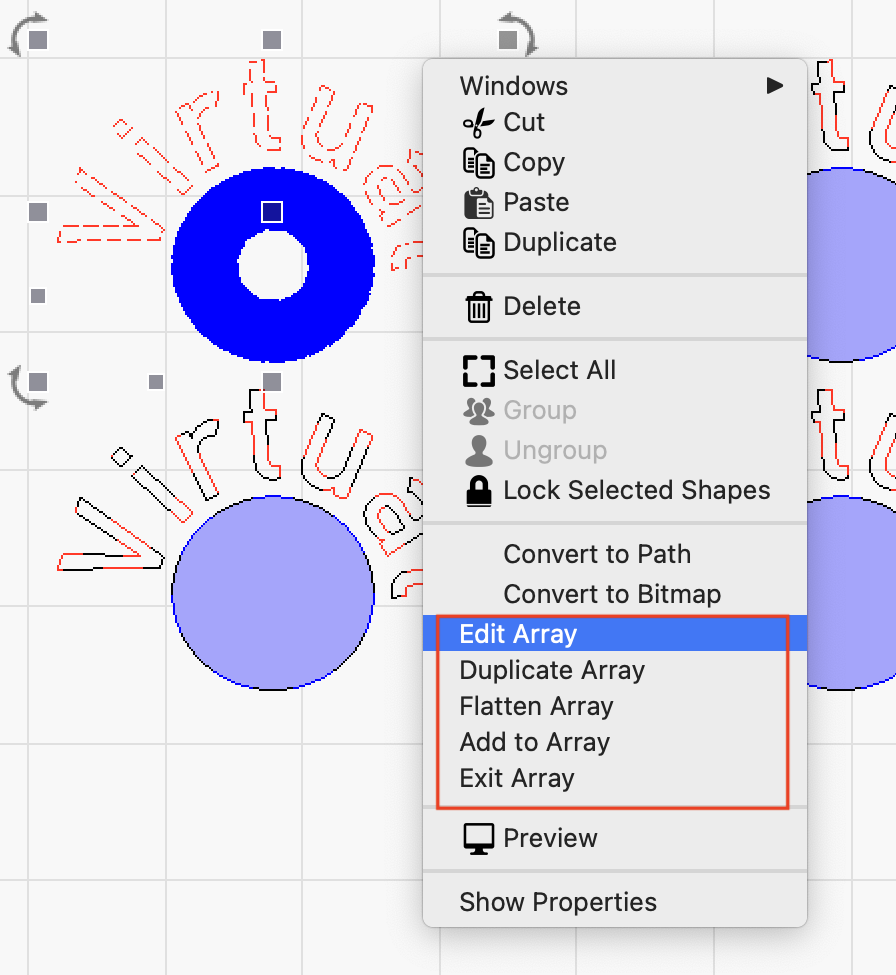 Optimizing Designs with the Grid Array Tool in LightBurn Optimizing Designs with the Grid Array Tool in LightBurn