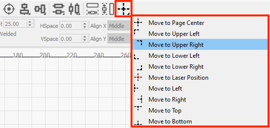 Moving Selected Objects in LightBurn: A Quick Reference Guide