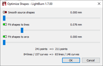 Optimize Selected Shapes: Simplify and Smooth Your Designs