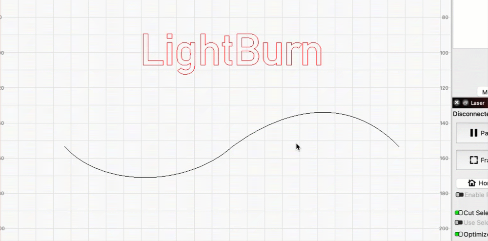 Create and Edit Text in LightBurn