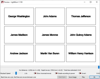 Using Variable Text in LightBurn