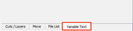 Using Variable Text in LightBurn