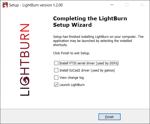 Downloading & Installing LightBurn